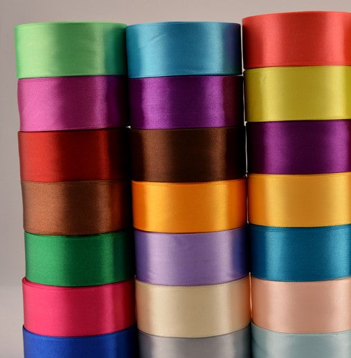 1" Satin Ribbon 50 yards Wholesale WSA-001 – Bouquets by Nicole